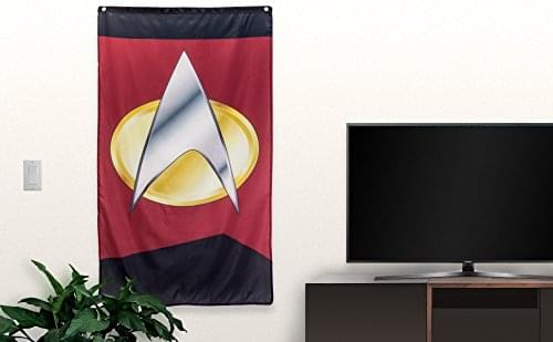 Star Trek Starfleet Insignia 30" x 50" Wall Banner | Free Shipping ...