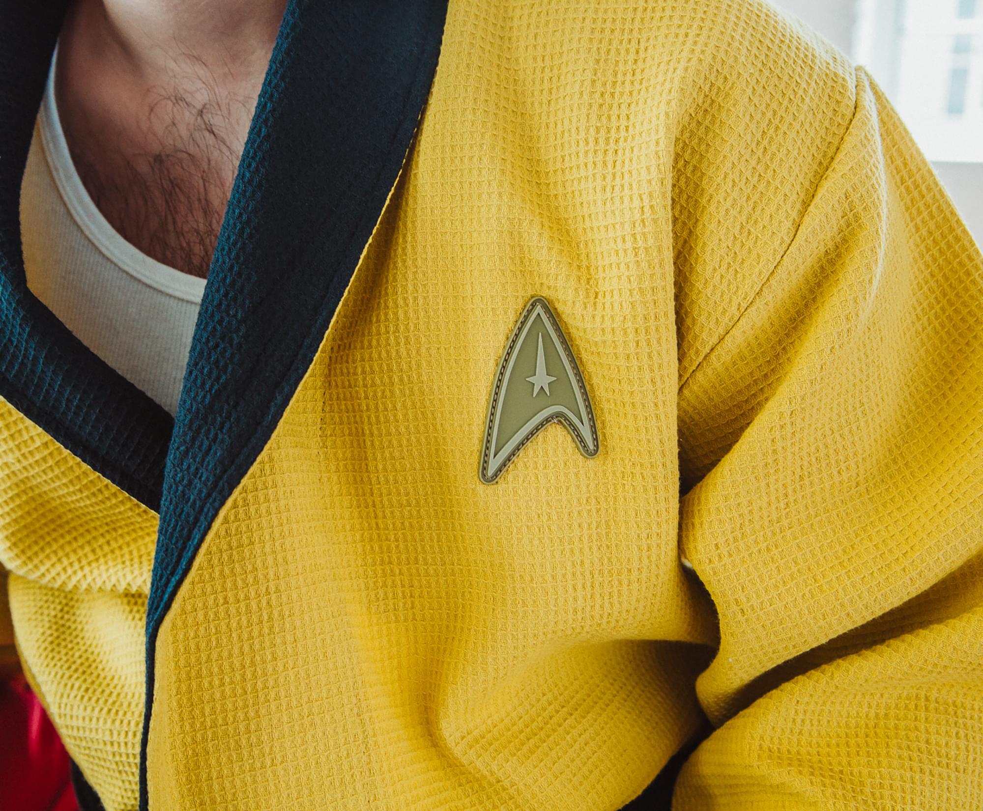 Star Trek: The Original Series Waffle-Weave Cotton Adult Bath Robe ...
