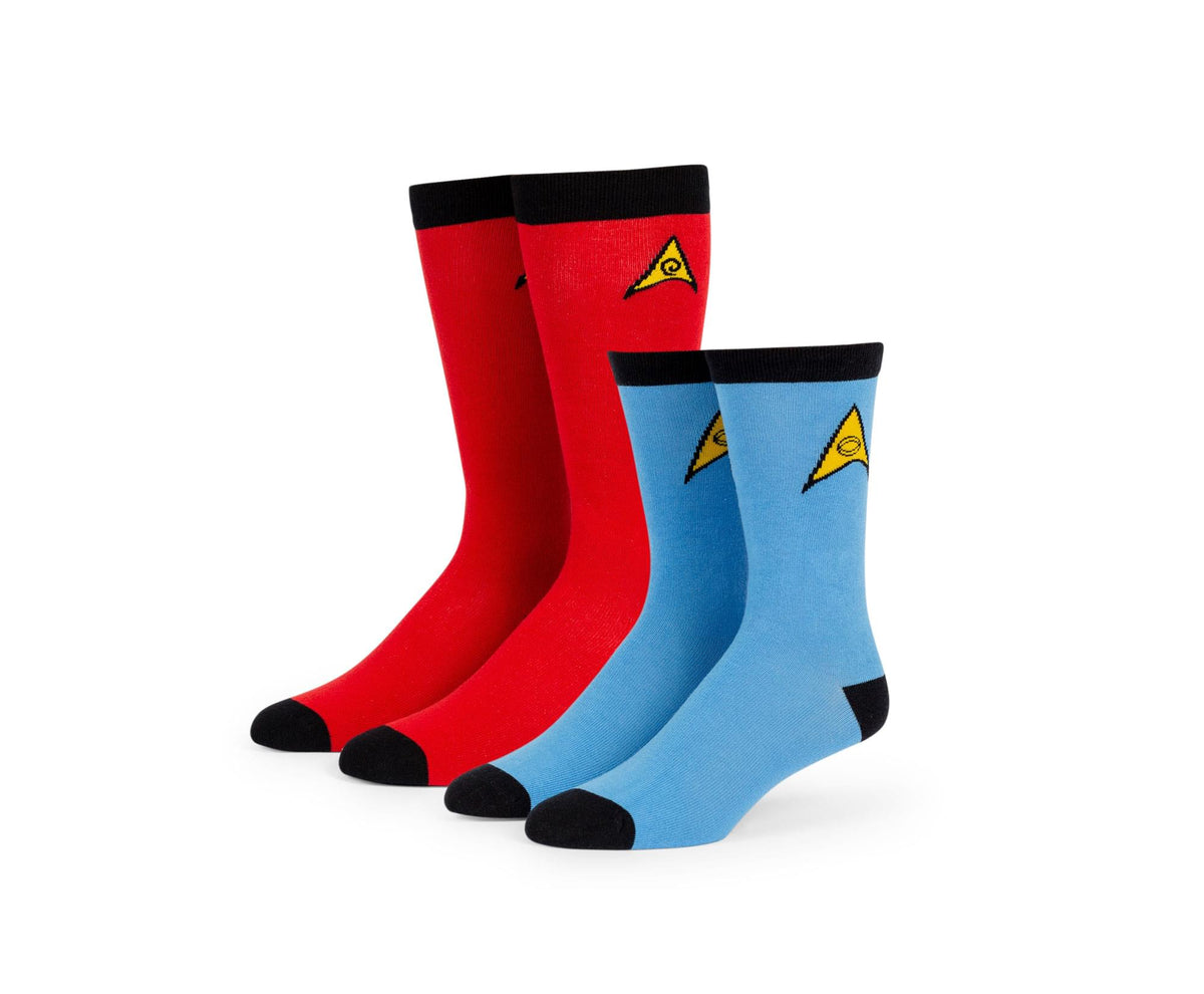 Spock Mens & Uhura Womens Sock Set | 2 Pairs – Star Trek Unlimited