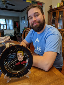 Tom Paris Commemorative Plate – Star Trek Unlimited